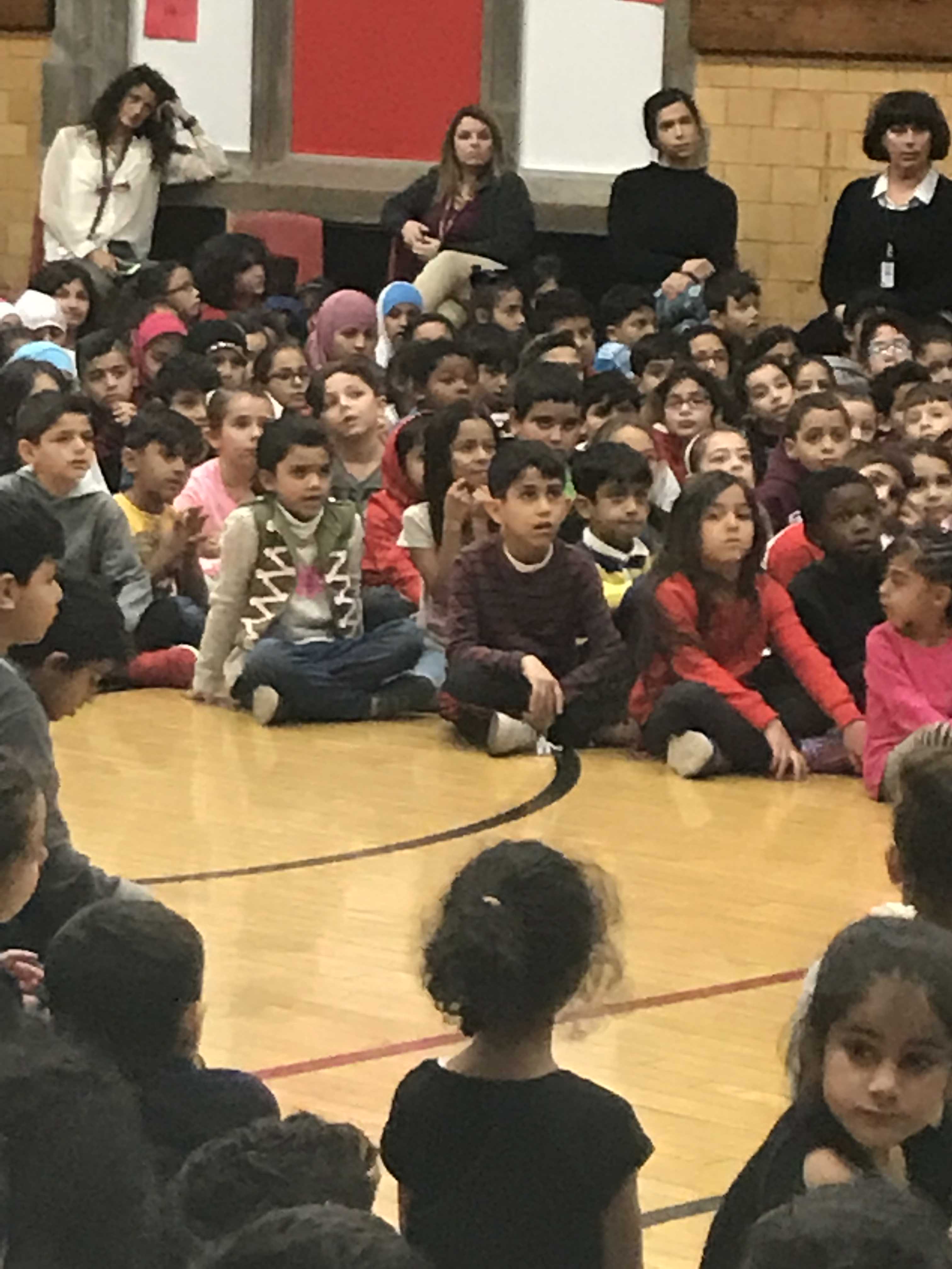 Detroit Pistons School Assembly – Maples Elementary School